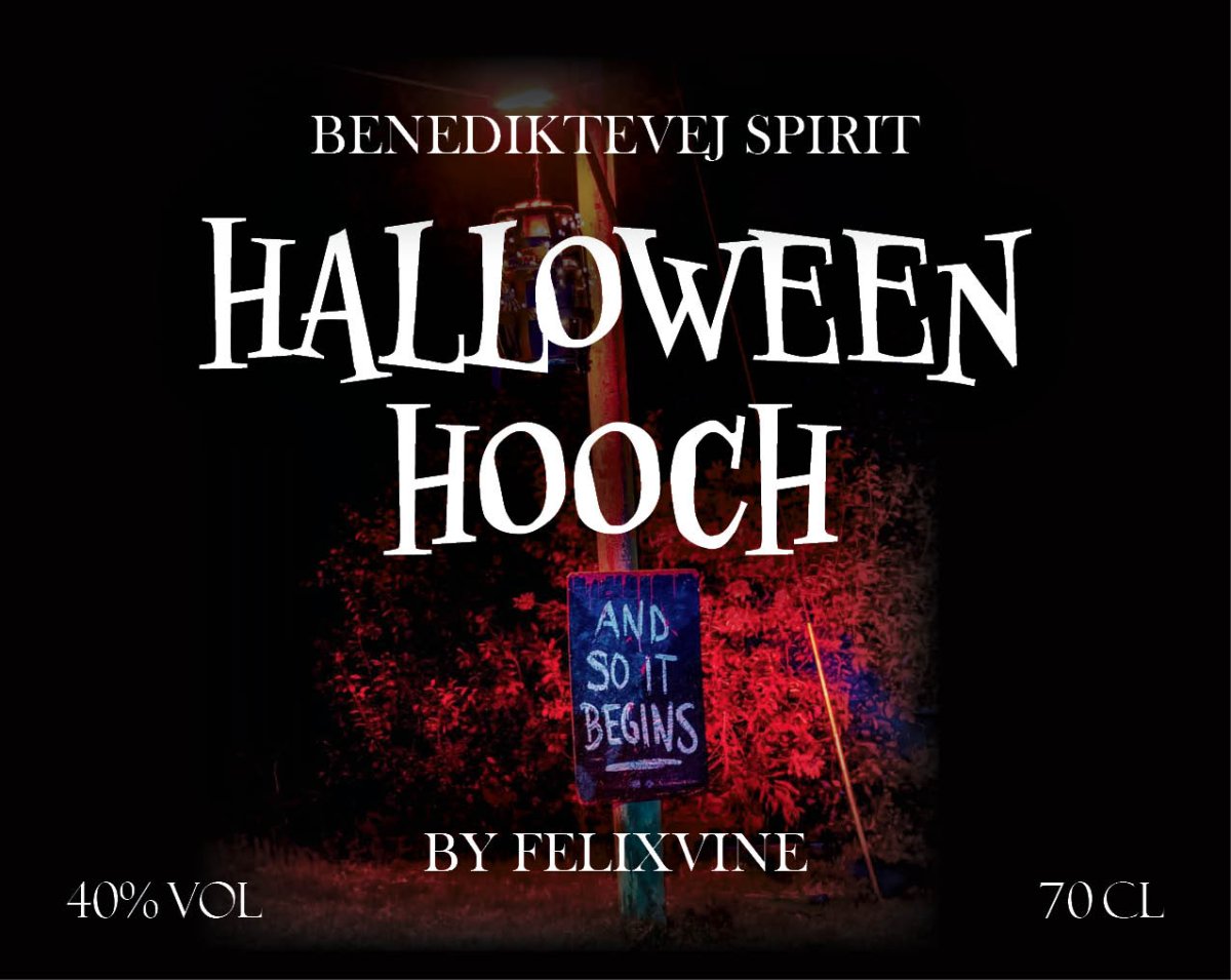 Halloween Hooch Benediktevej Spirit 40% - Rom - Felixvine